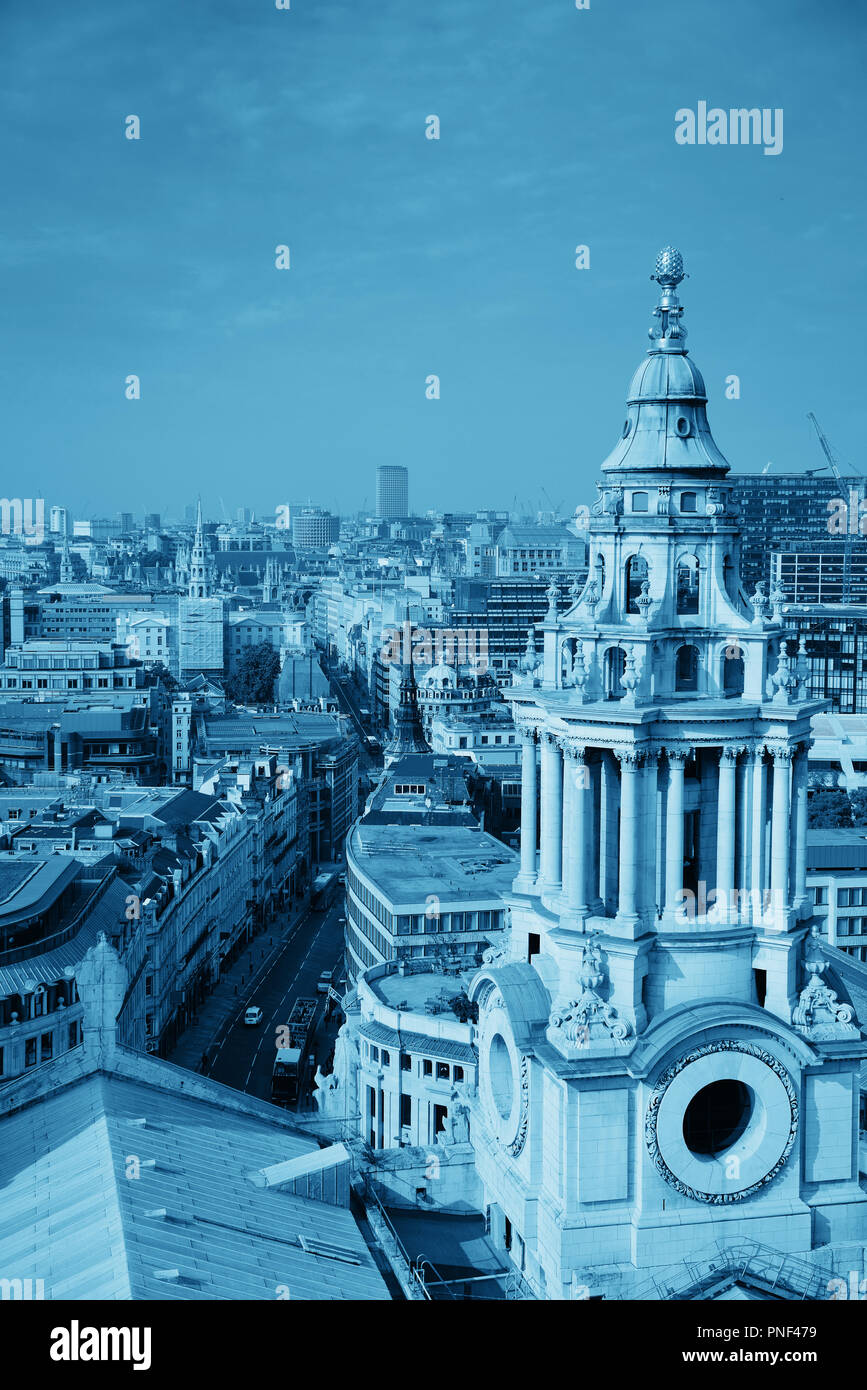 London rooftop view panorama with urban architectures Stock Photo - Alamy