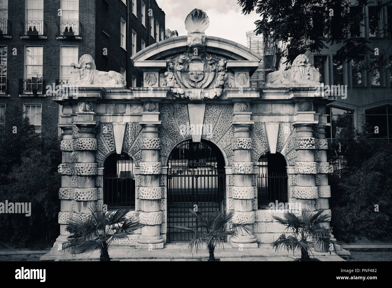 Urban historical architecture in street in London Stock Photo - Alamy