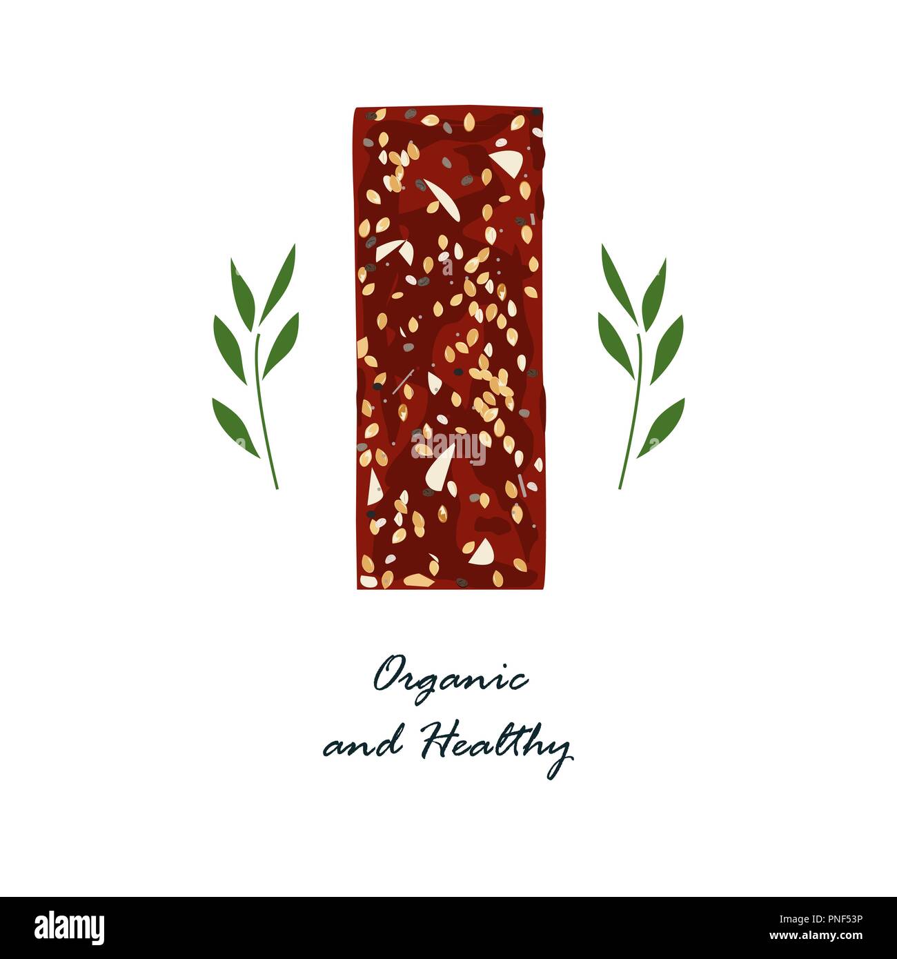 Dried snacks Stock Vector Images - Alamy