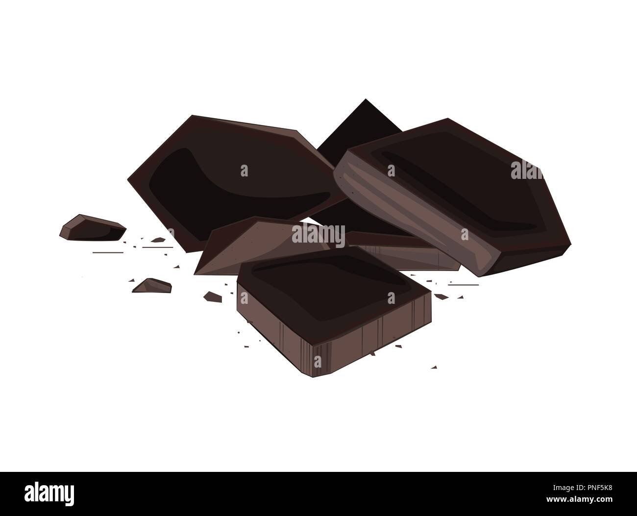 Cocoa solids Stock Vector Images - Alamy