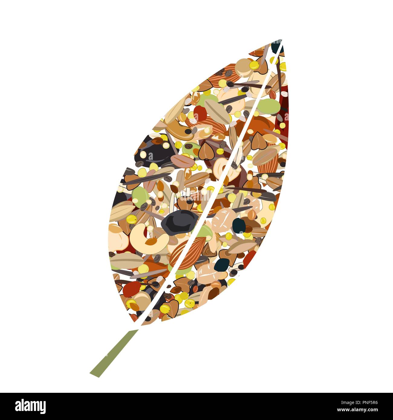 Nuts shop Stock Vector Images - Alamy