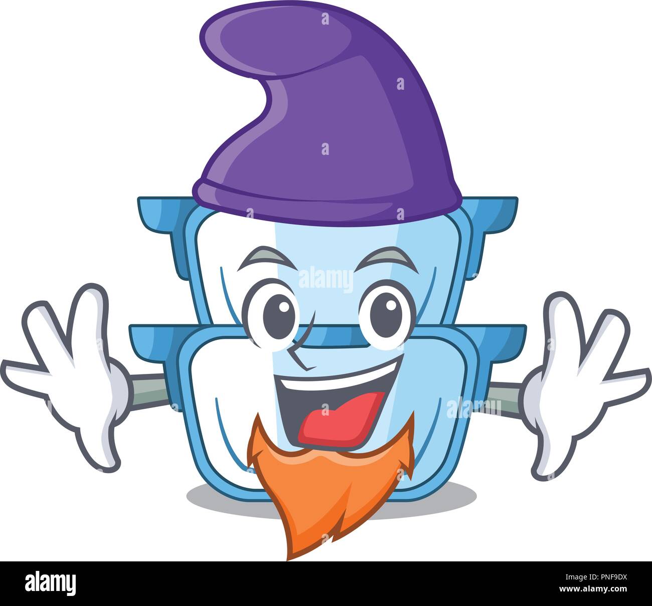 Elf double boiler for the gas cooker cartoon Stock Vector Image & Art ...