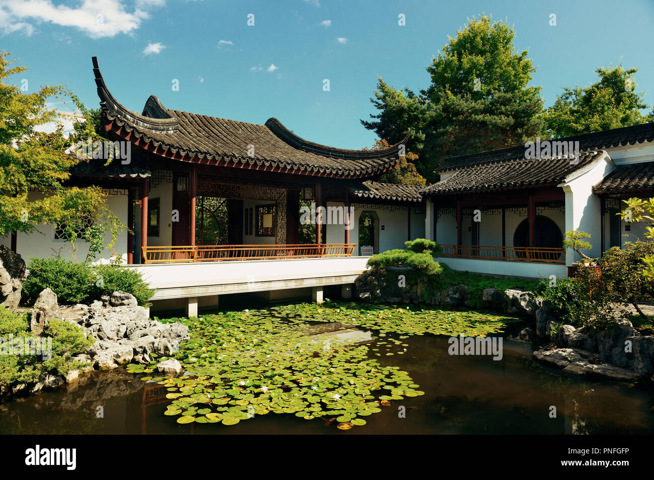 Sun Yat-Sen Garden in Vancouver, Canada Stock Photo - Alamy