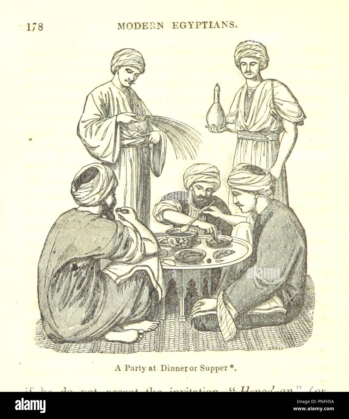 Account manners customs egyptians written hi-res stock photography and ...