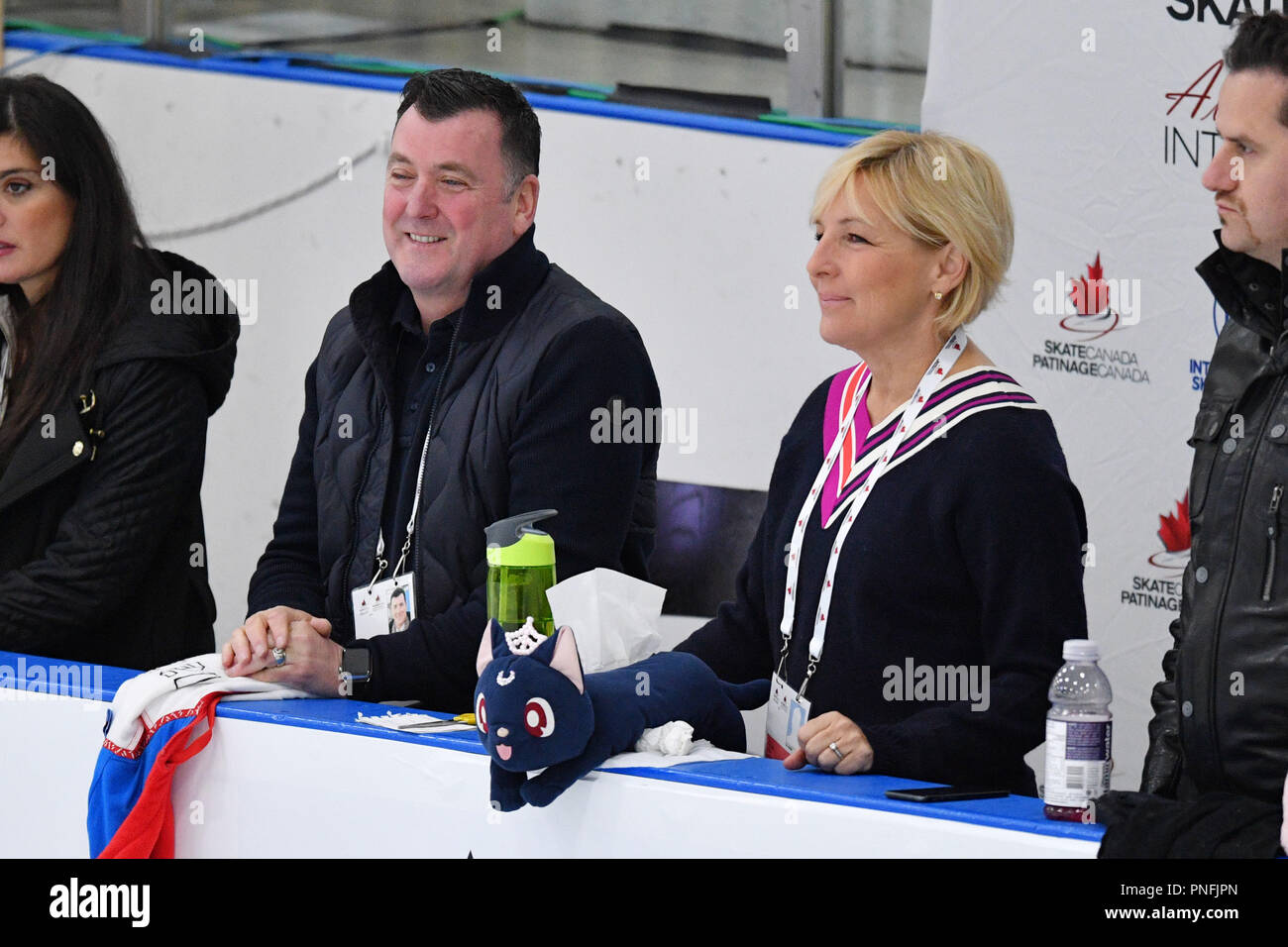 Toronto, Canada. Credit: MATSUO. 20th Sep, 2018. (L-R) Brian Orser ...