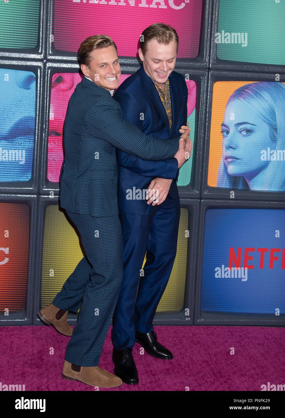 New York, NY, USA. 20th Sep, 2018. Jesse Magnussen, Billy Magnussen at ...