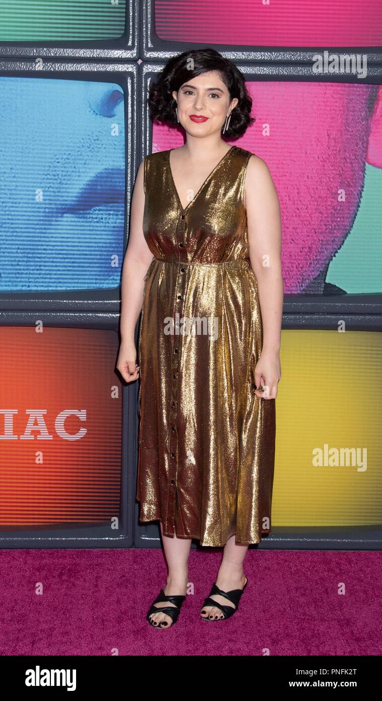 New York, NY, USA. 20th Sep, 2018. Ariel Kavoussi at arrivals for ...