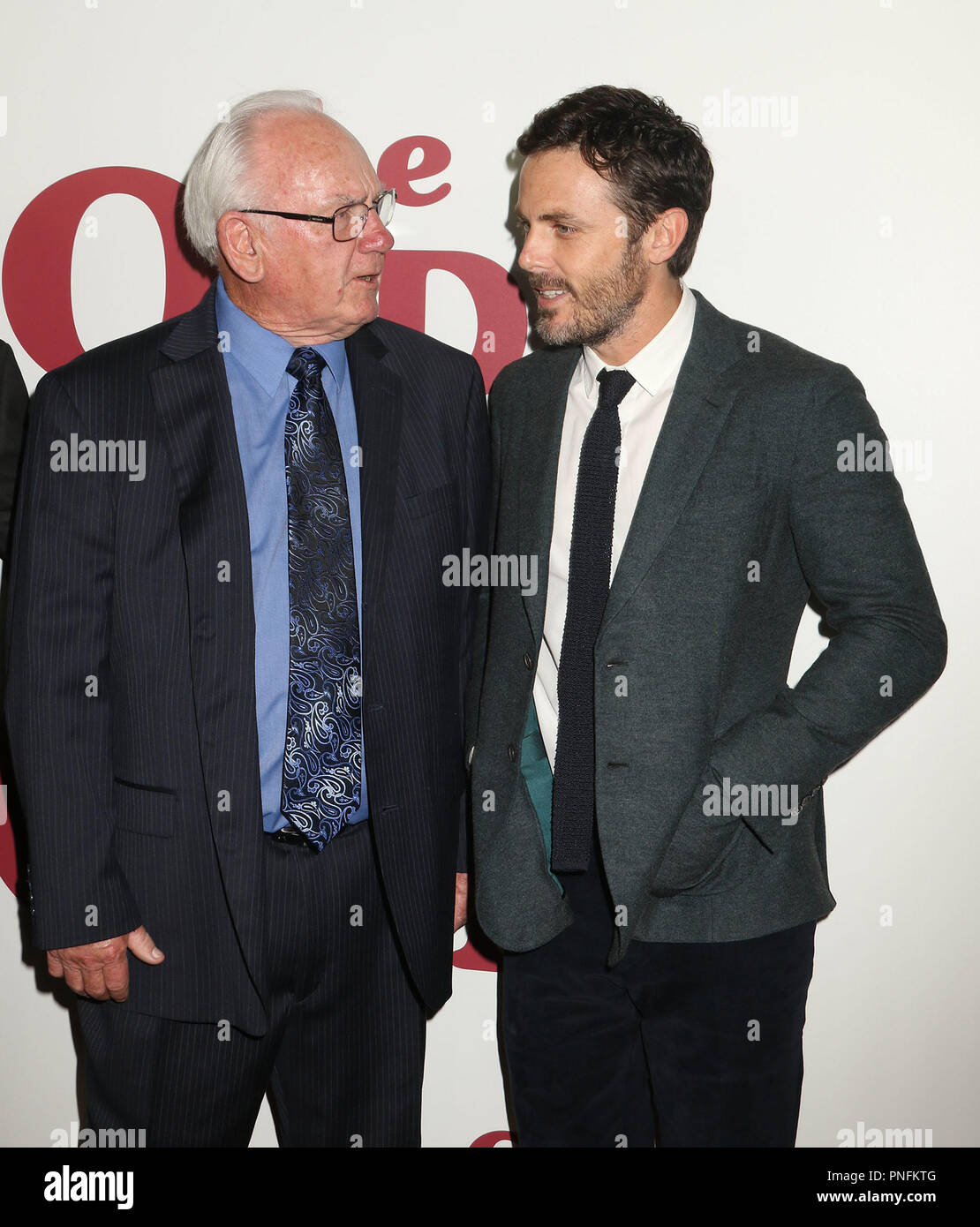 New York City, New York, USA. 20th Sep, 2018. JOHN HUNT and actor CASEY ...