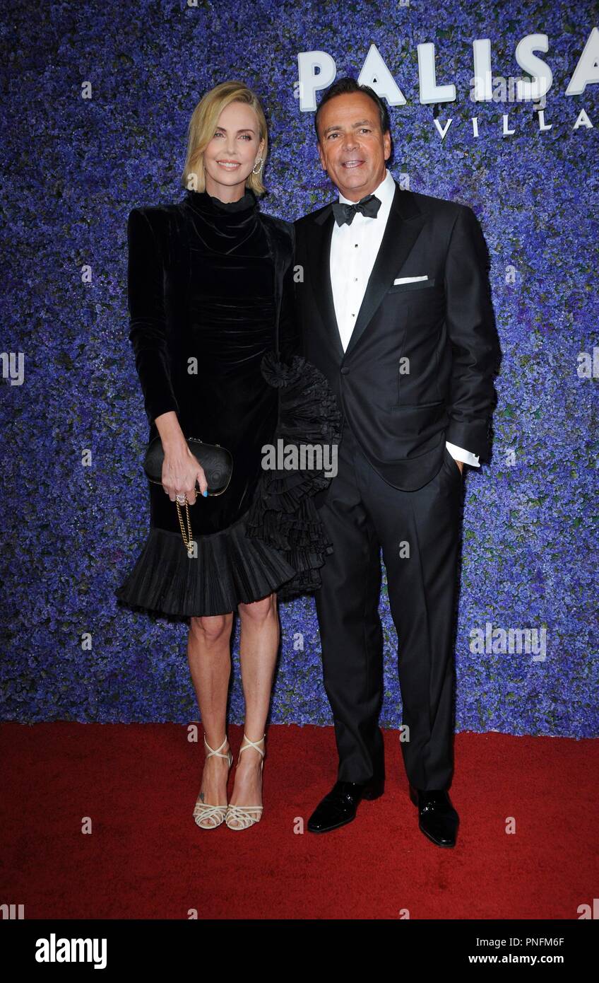 Pacific Palisades, CA. 20th Sep, 2018. Rick Caruso, Charlize Theron at arrivals for Caruso's ...