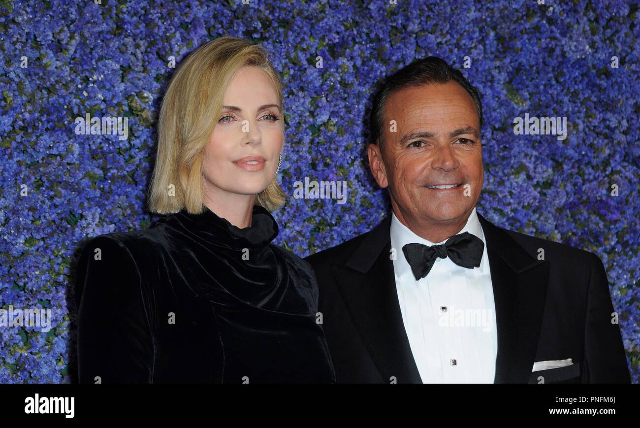 Pacific Palisades, CA. 20th Sep, 2018. Rick Caruso, Charlize Theron at arrivals for Caruso's ...