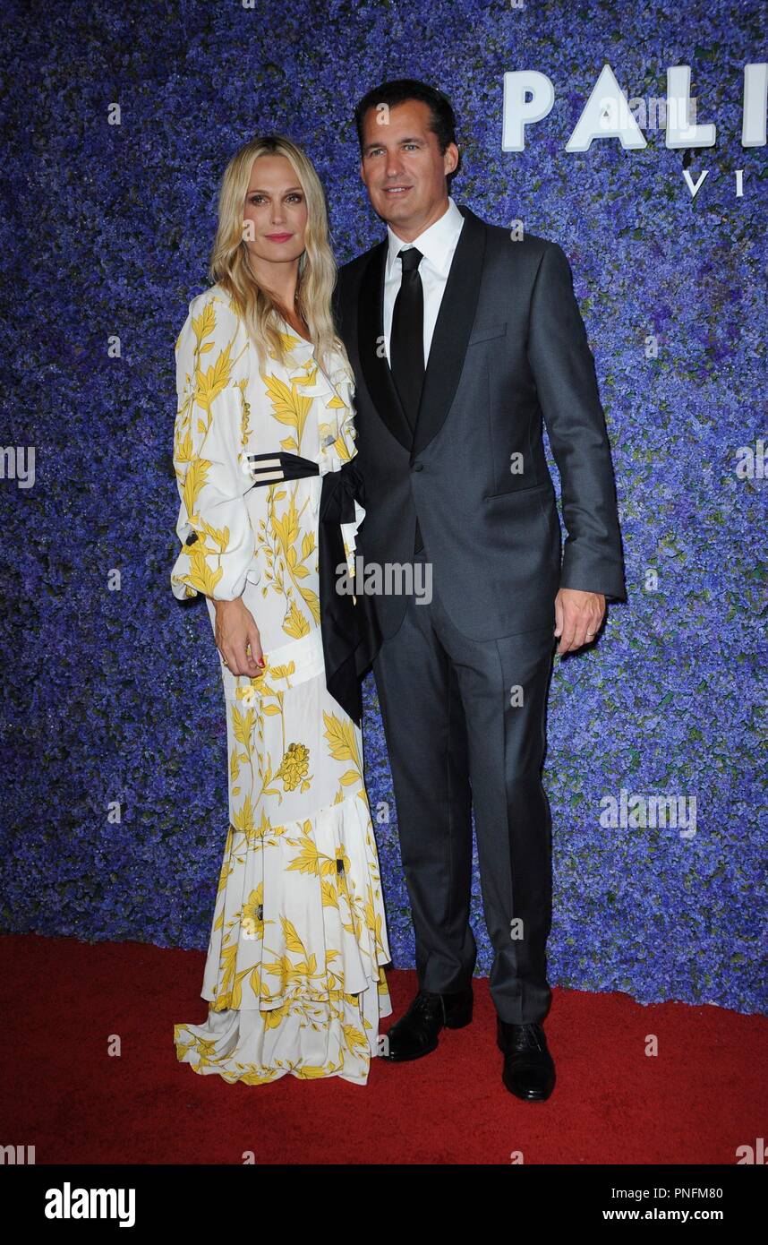 Pacific Palisades, CA. 20th Sep, 2018. Molly Sims, Scott Stuber at arrivals for Caruso's ...