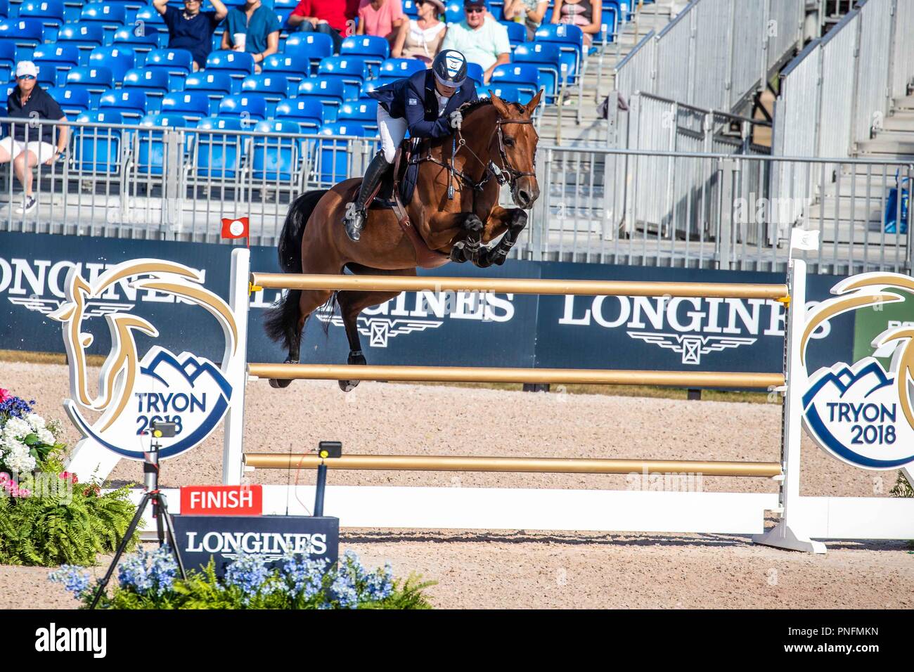 Tryon, North Carolina, USA. 20th Sept 2018. Alberto Michan. Barara d ...