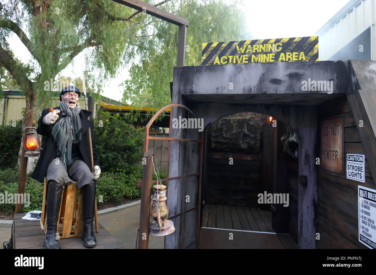 Knott’s berry farm halloween hi-res stock photography and images - Alamy