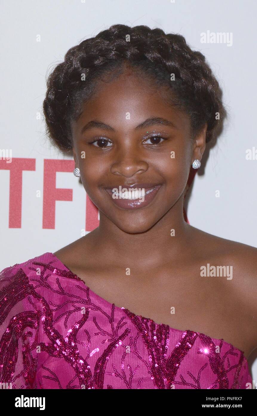 Los Angeles, Ca, USA. 20th Sep, 2018. Gabrielle Manning at the Nappily ...