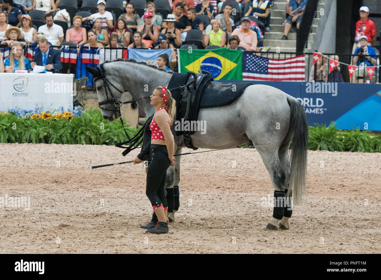 Mill Spring, NC. 20 Sep 2018. FEI WEG Tryon 2018 Continues with Jumping ...