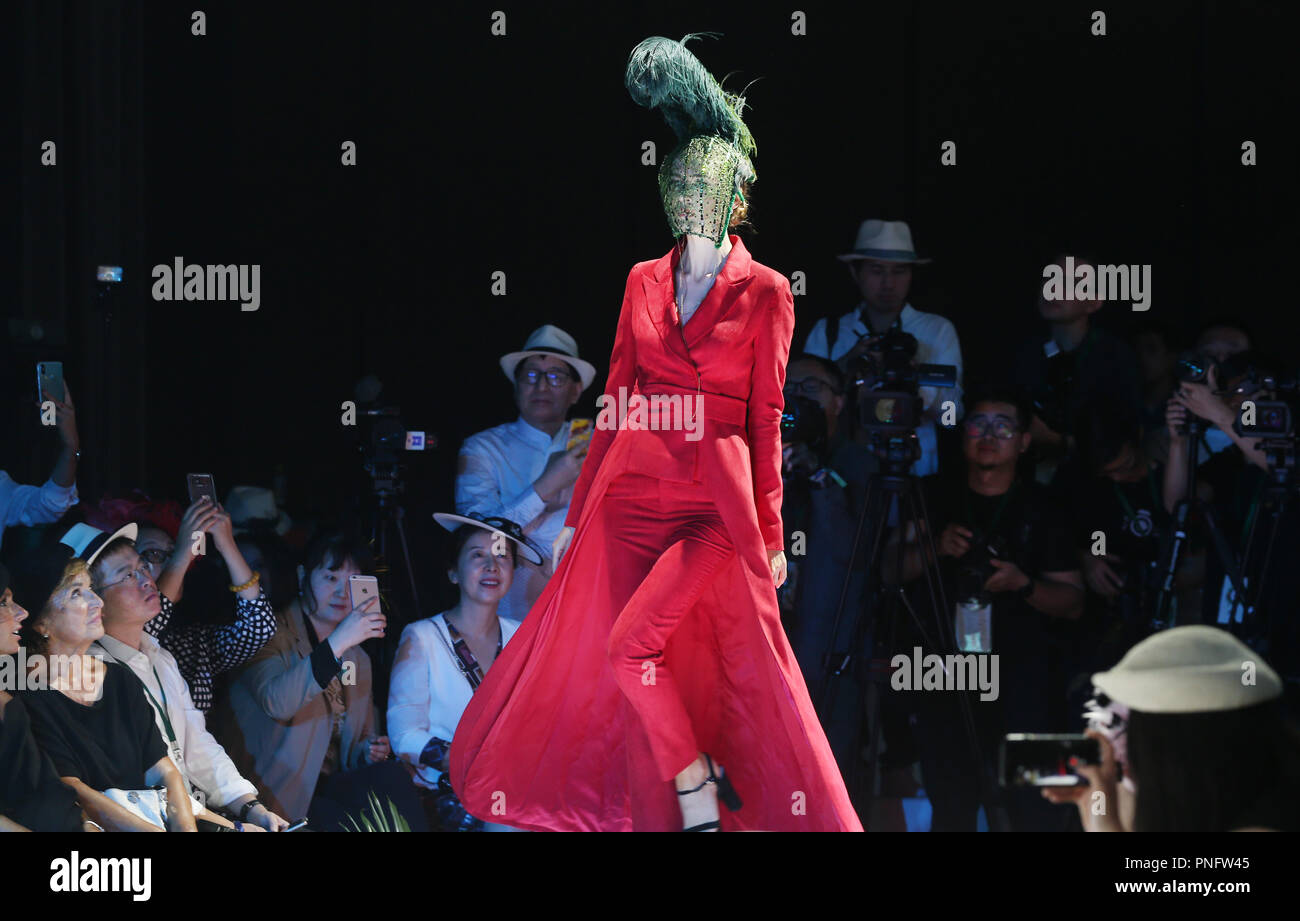 Beijing, Beijing, China. 21st Sep, 2018. Beijing, CHINA-Various hats ...