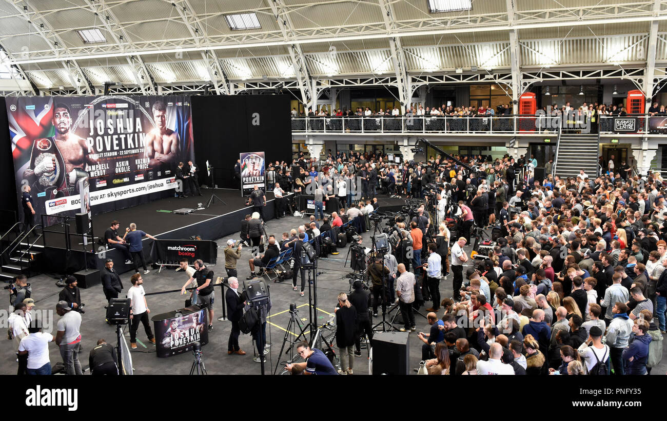 Boxing undercard wembley stadium hi-res stock photography and images ...