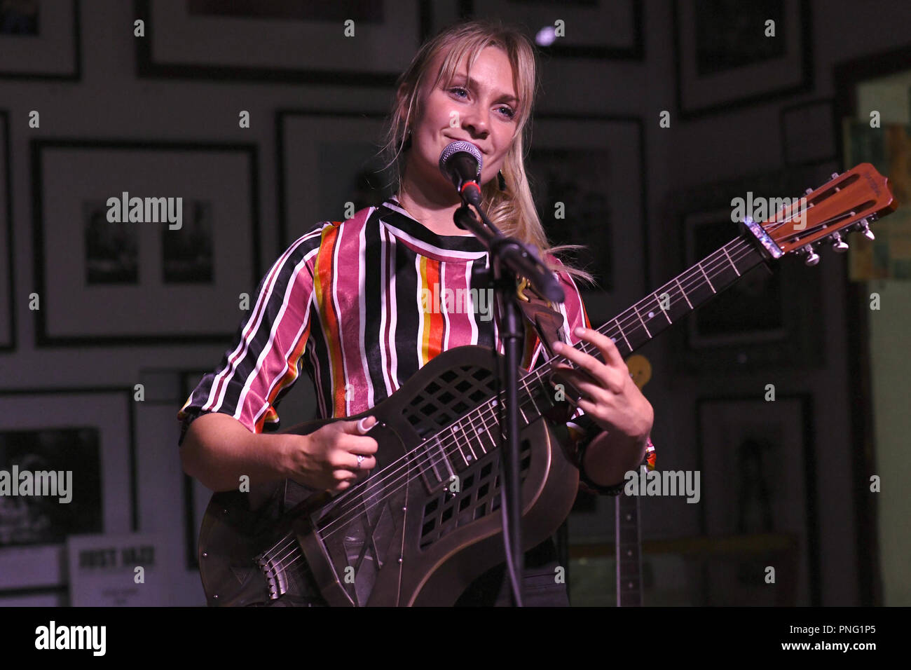 Hollywood, California, USA. 20th Sep, 2018. SARAH ROGO performs at ...
