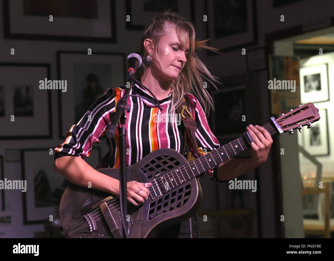 Hollywood, California, USA. 20th Sep, 2018. SARAH ROGO performs at ...