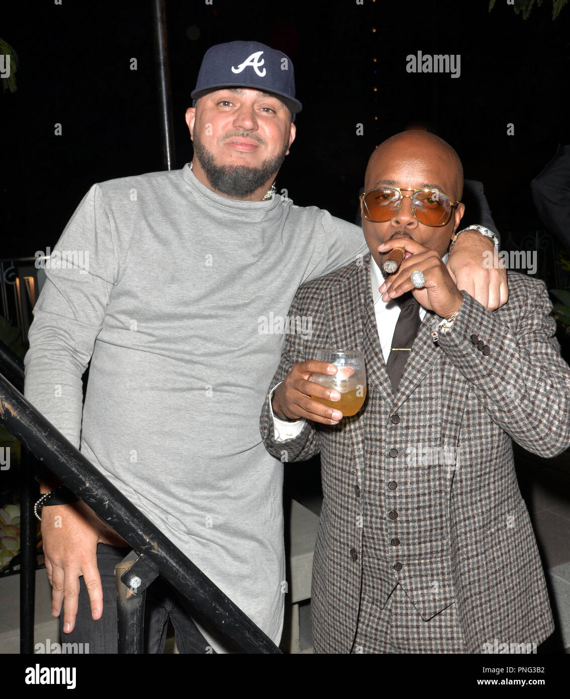 Los Angeles, Ca, USA. 20th Sep, 2018. DJ Felli Fel, Jermaine Dupri at ...