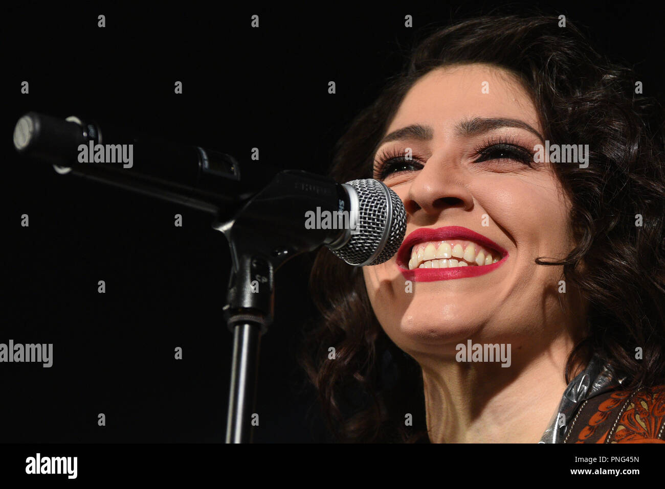 Madrid, Spain. 20th Sep, 2018. Mexican singer Ashley Grace Pérez Mosa ...