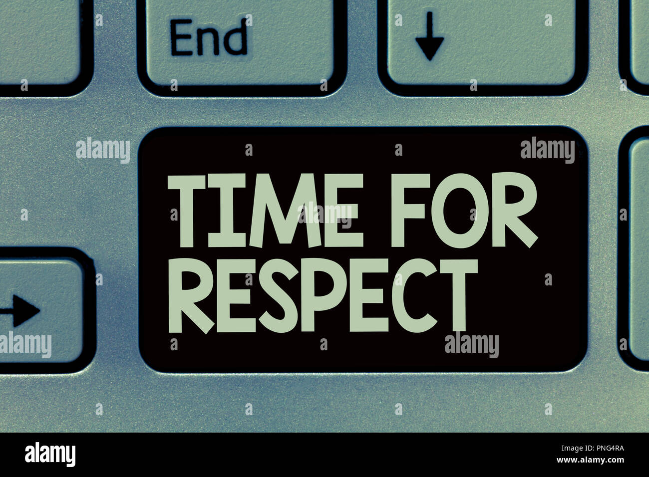 Handwriting text writing Time For Respect. Concept meaning when you ...