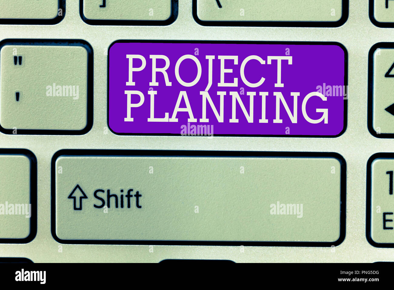 Writing note showing Project Planning. Business photo showcasing ...