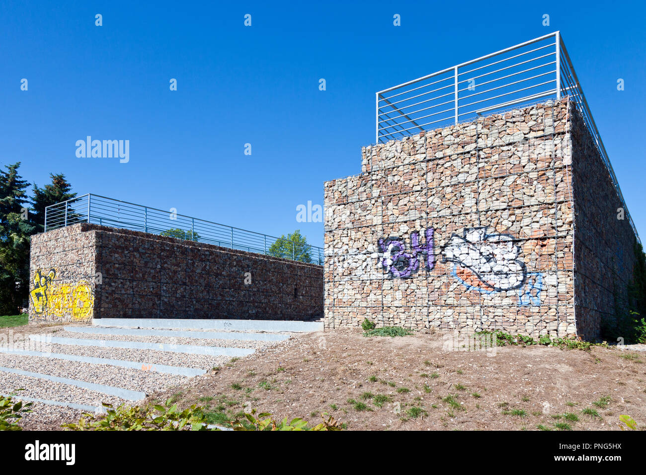 Vyhlídka Prosecké skály, Prosek, Praha, Ceska republika / Prosek rocks ...