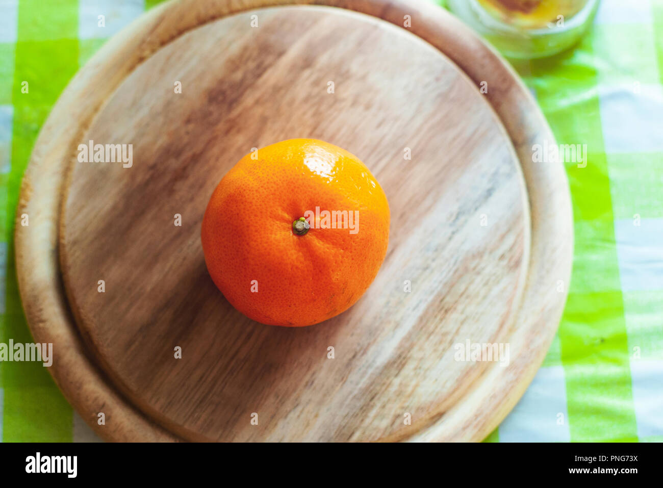 Citrus fruit paste on a plate Stock Photo - Alamy