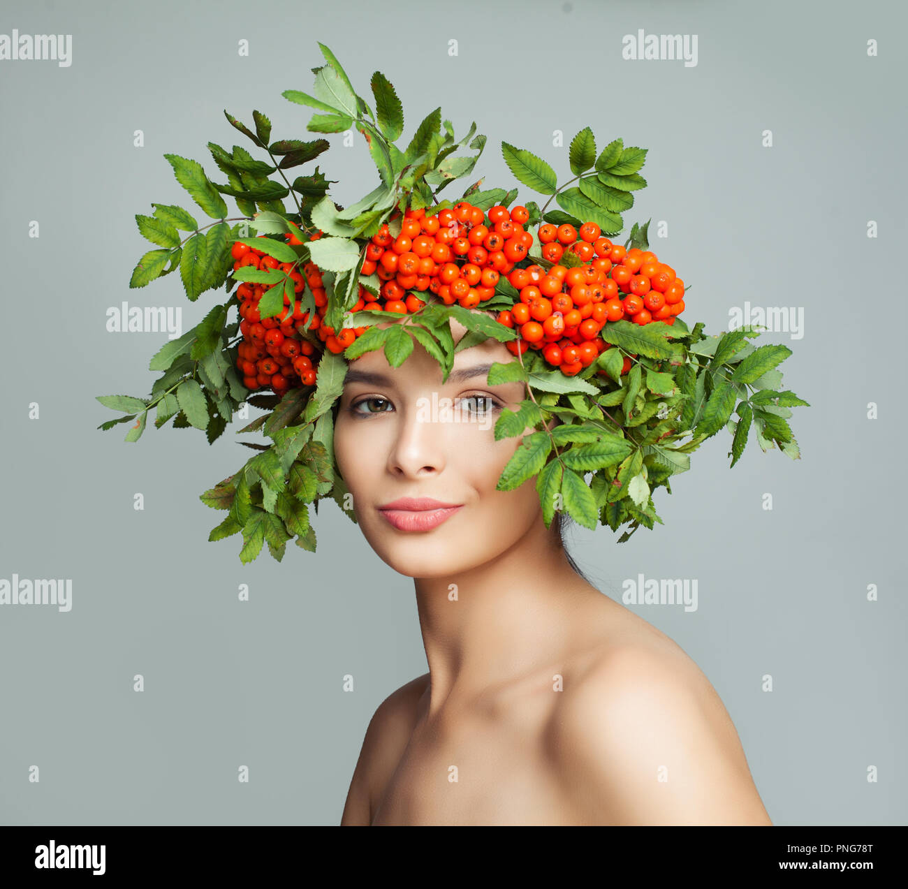 Healthy woman. Natural beauty. Skin care and facial treatment concept ...