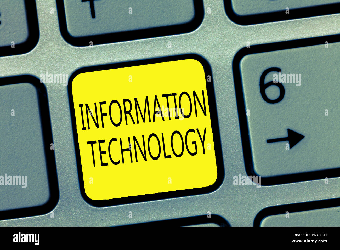 Handwriting Text Writing Information Technology Concept Meaning Use Systems To Store Retrieve