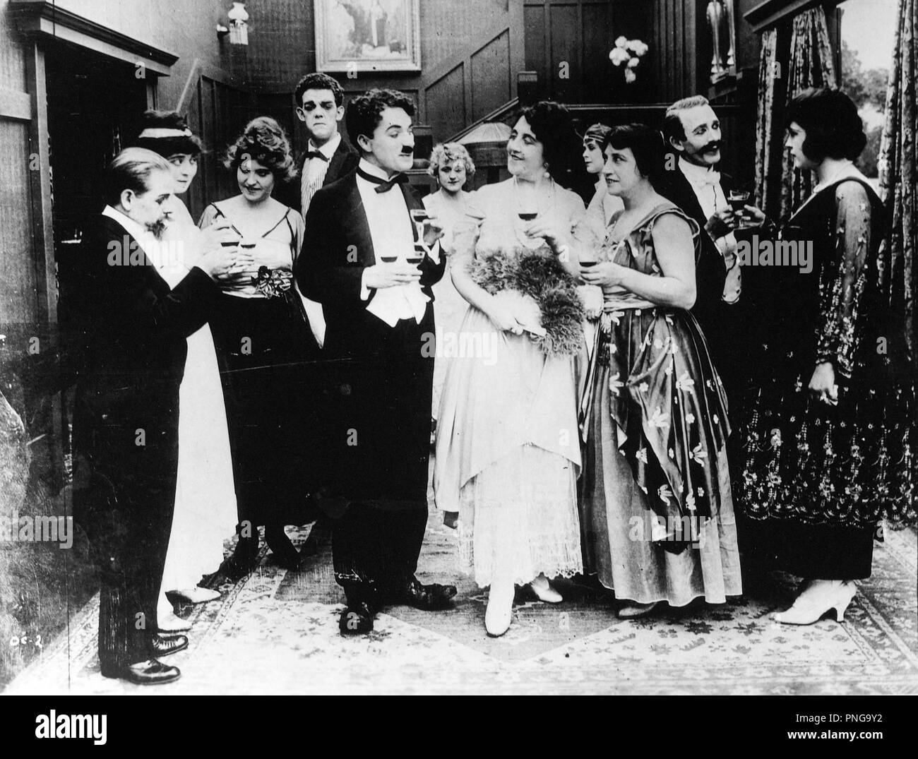 Charlie chaplin 1917 hi-res stock photography and images - Alamy