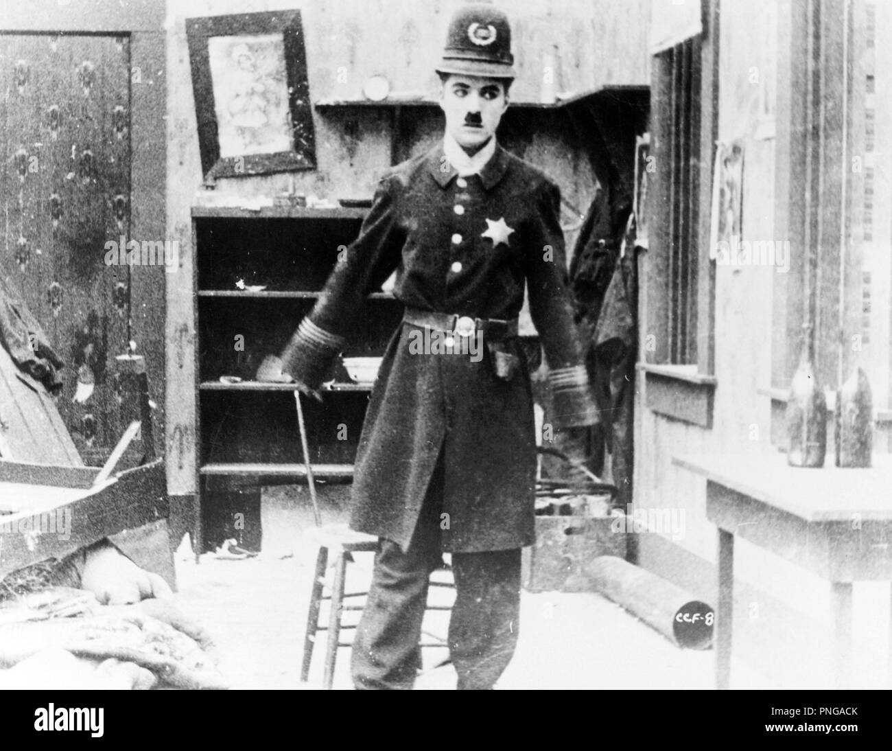 Charlie chaplin 1917 hi-res stock photography and images - Alamy