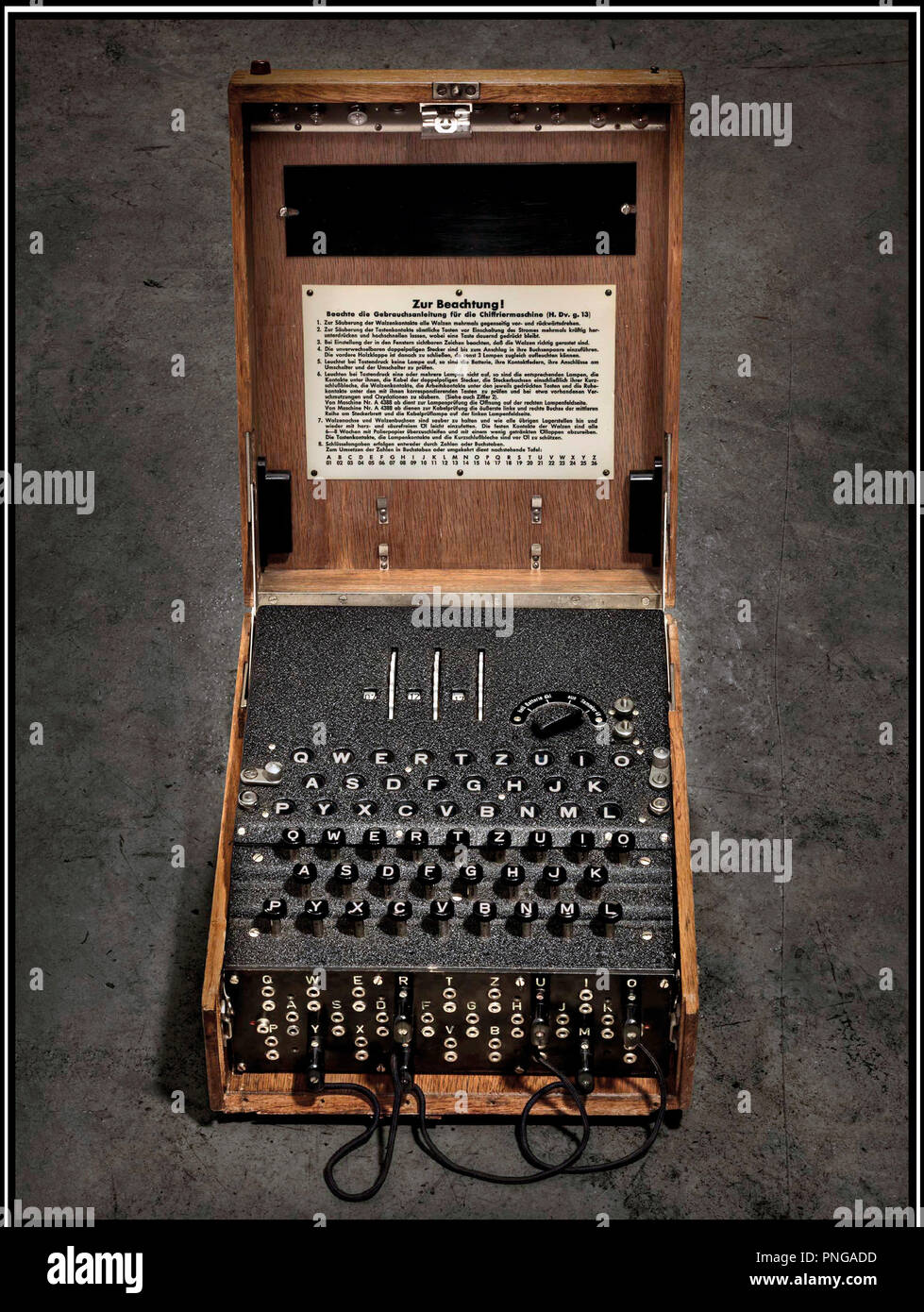 Enigma Machine Stock Photos & Enigma Machine Stock Images - Alamy