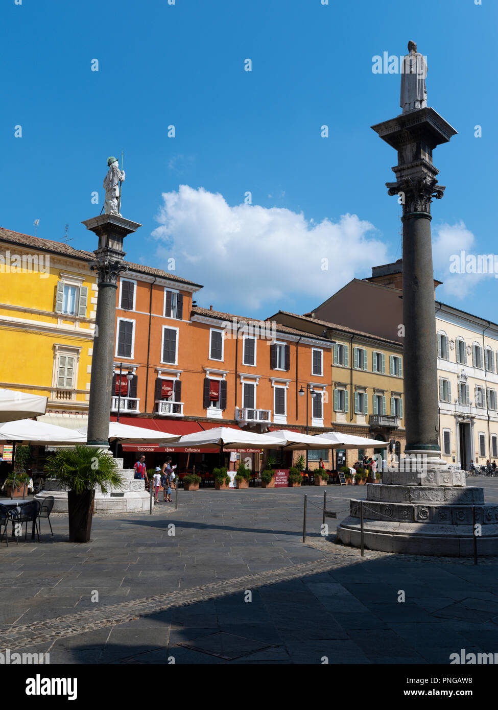 Piazza del Popolo, Ravenna, Italy Stock Photo - Alamy