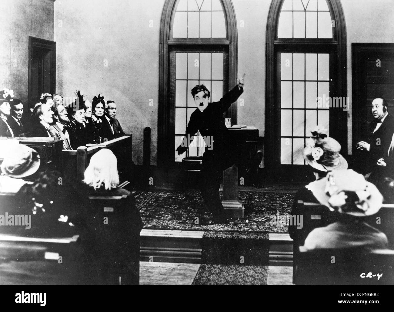 Pilgrim charlie chaplin 1923 Black and White Stock Photos & Images - Alamy