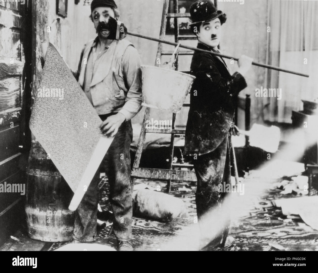 Original film title: WORK. English title: WORK. Year: 1915. Director ...