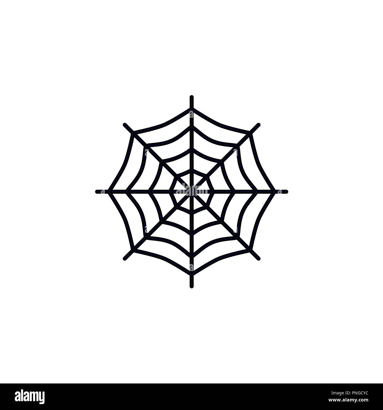 Spider thread hanging illustration hi-res stock photography and images ...