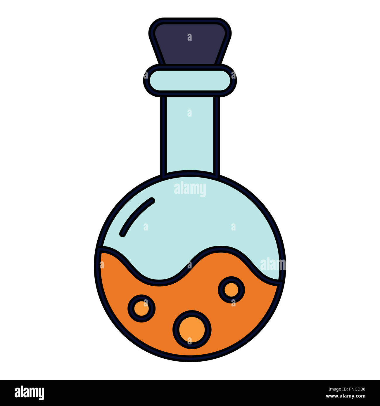 Game icon bottle poison Cut Out Stock Images & Pictures - Alamy