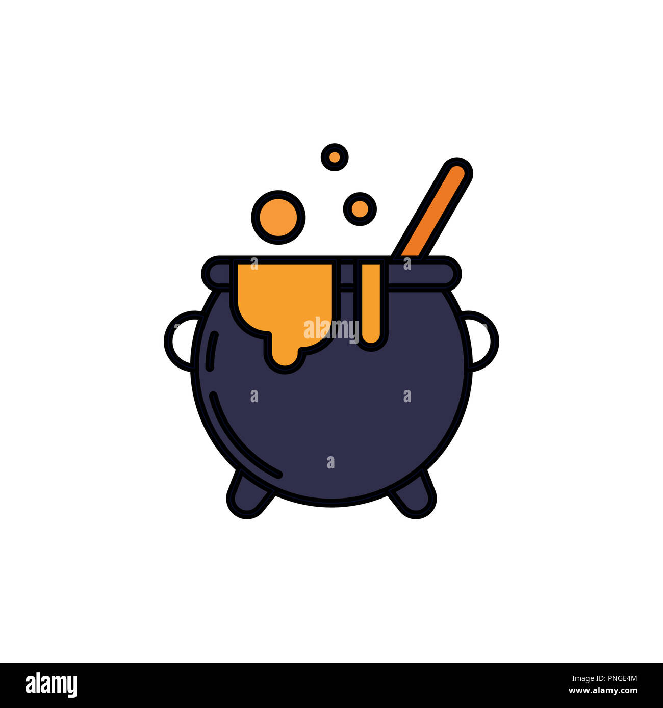 Dark magic vector icon Cut Out Stock Images & Pictures - Alamy