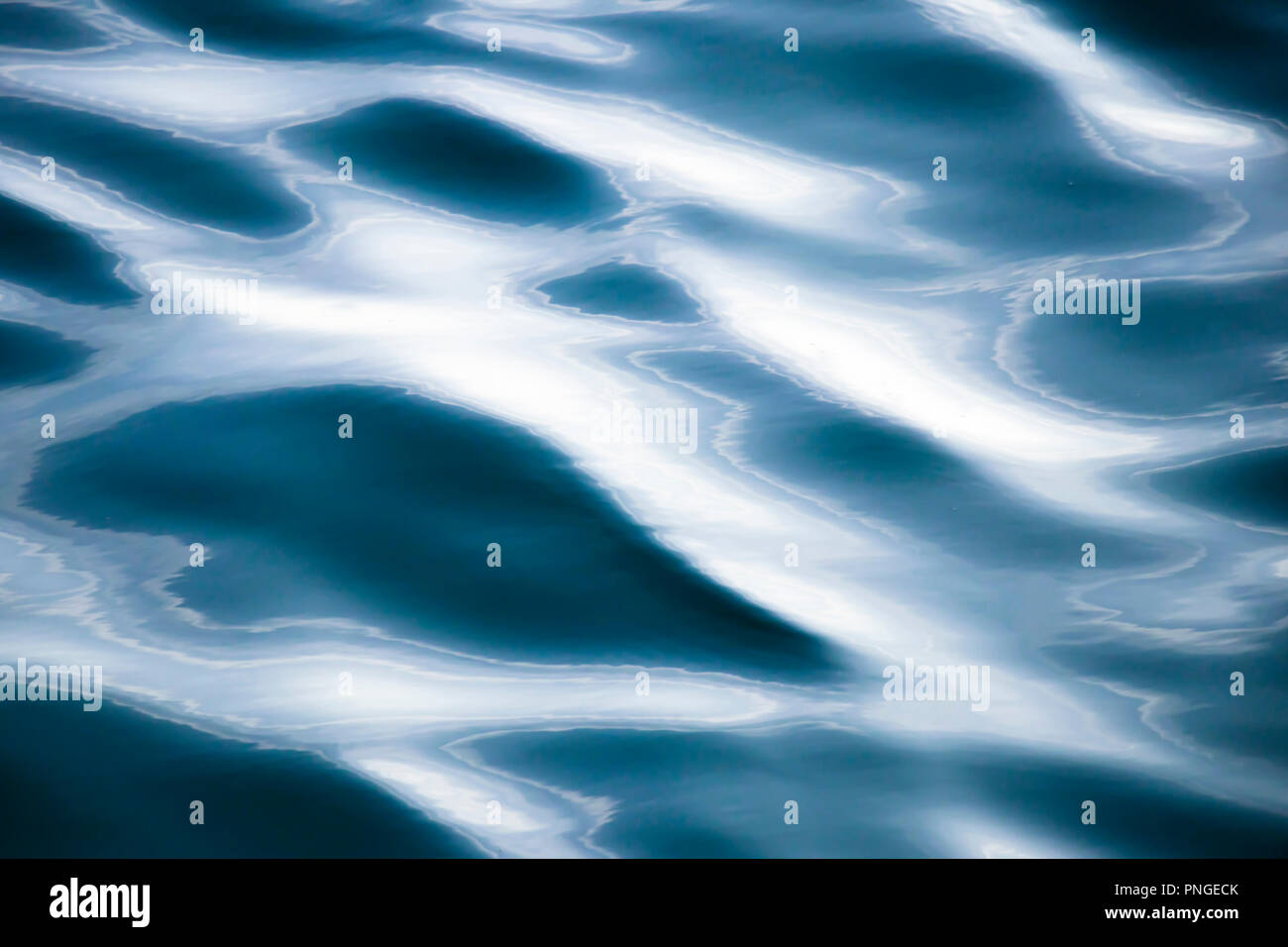 Abstract water close up detail in blue color background Stock Photo - Alamy