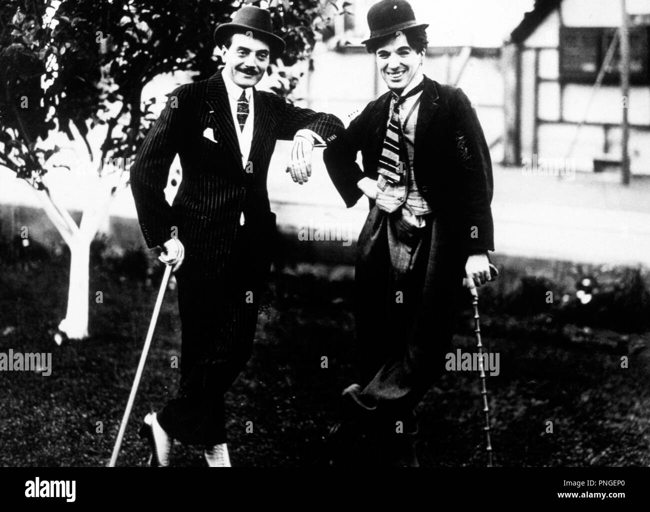CHARLIE CHAPLIN; MAX LINDER Stock Photo - Alamy