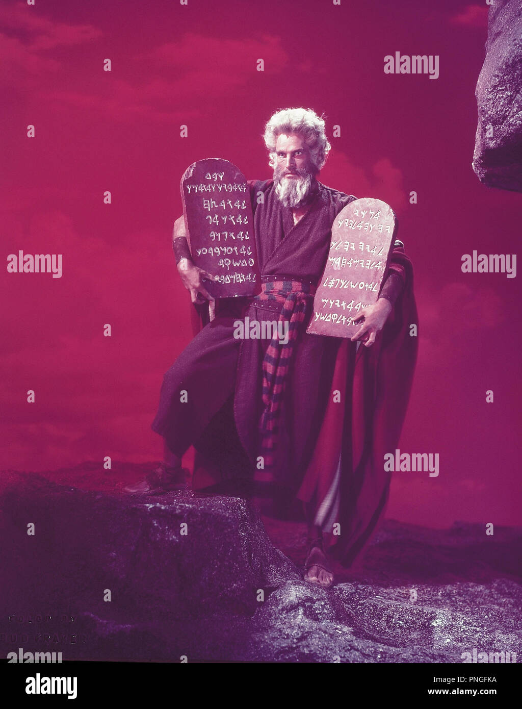 Original film title: THE TEN COMMANDMENTS. English title: THE TEN ...