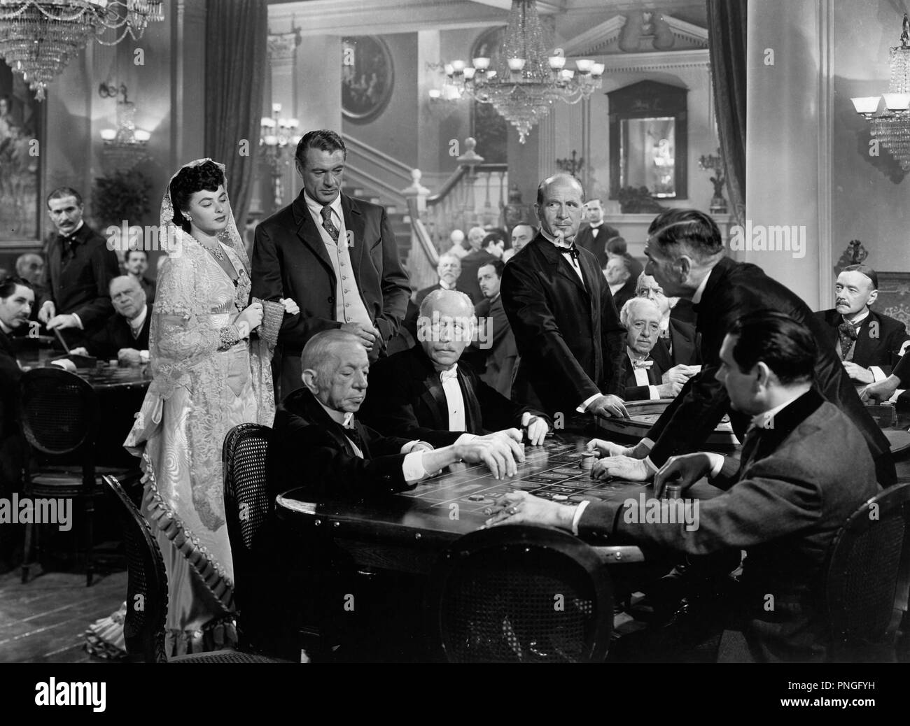 Gary Ingrid Bergman Saratoga Trunk Stock Photos & Gary Ingrid Bergman ...