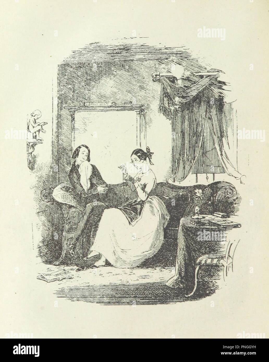 The life and adventures of martin chuzzlewit hi-res stock photography ...