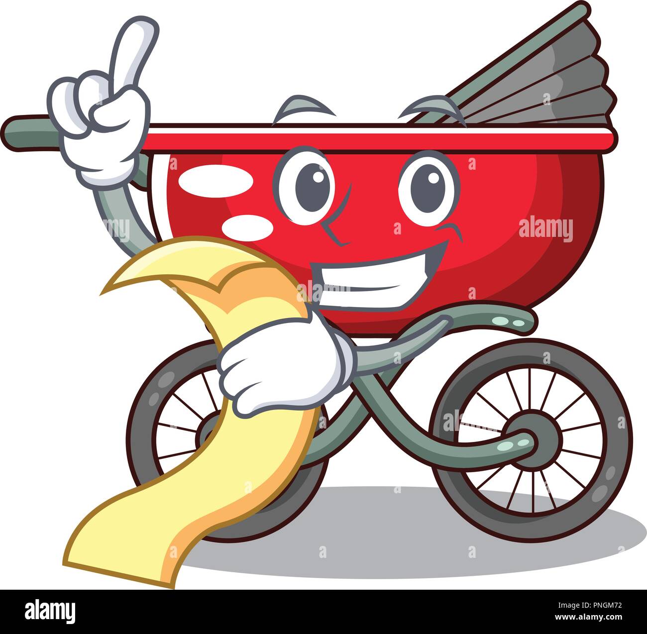 Baby in a restaurant Stock Vector Images - Alamy