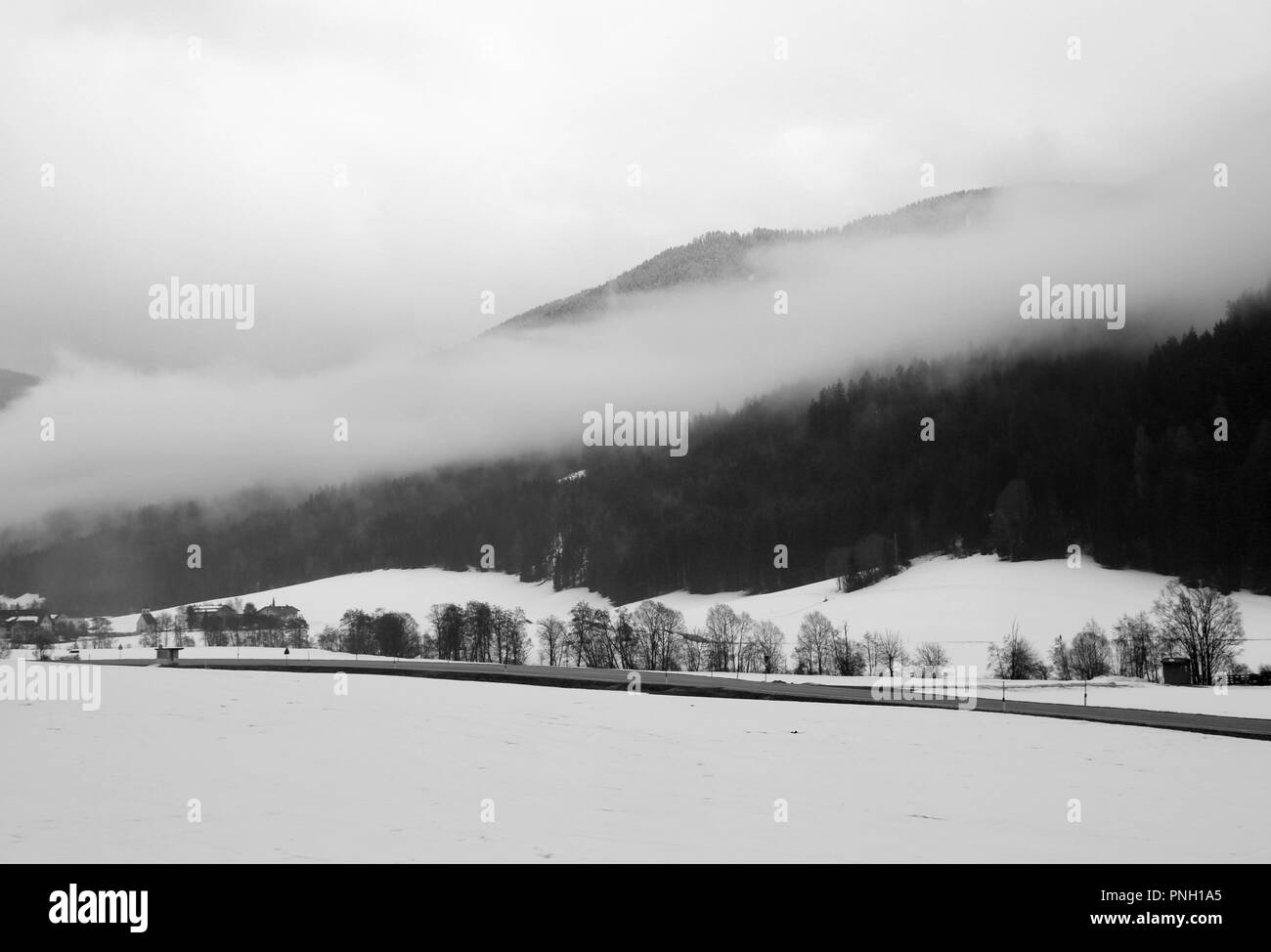 Val pusteria Black and White Stock Photos & Images - Alamy