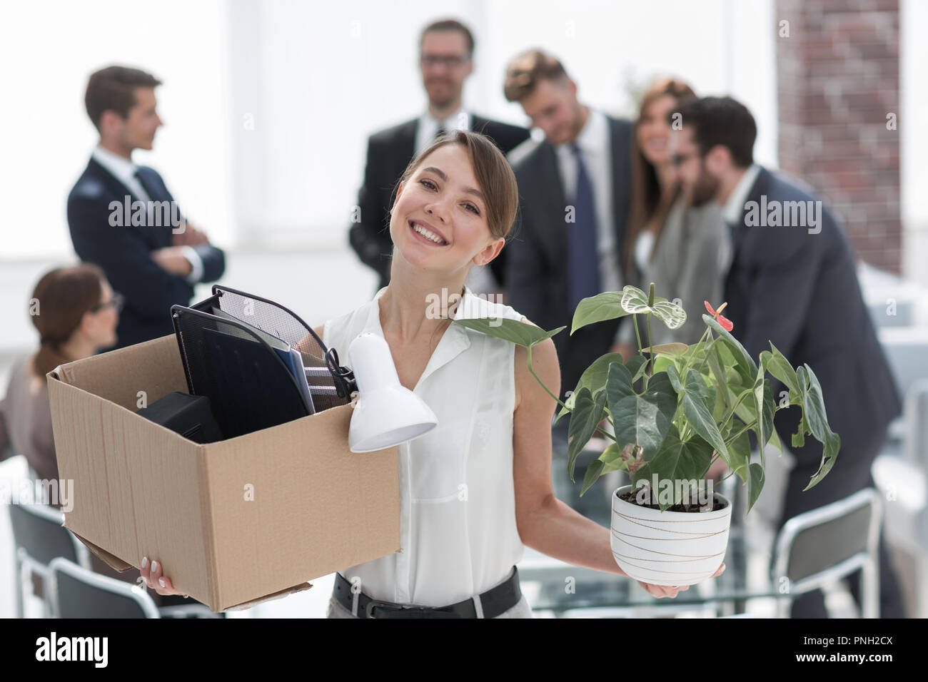 new employee coming to office first time Stock Photo - Alamy