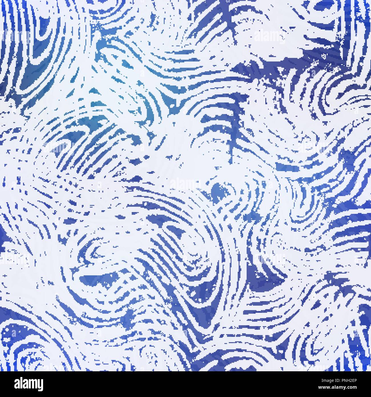 White fingerprints on blue seamless pattern Stock Vector Image & Art ...