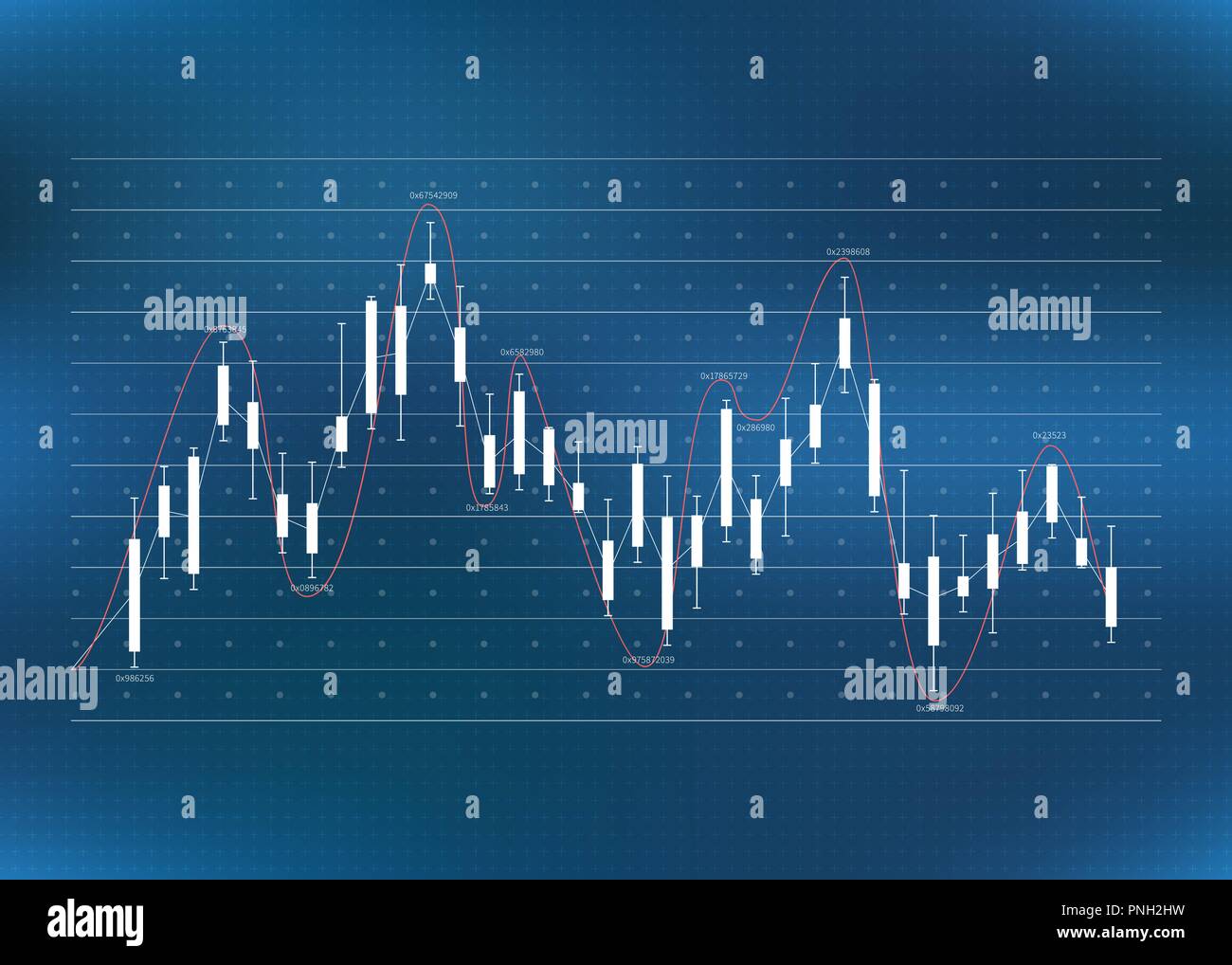 Bright detailed chart, futuristic concept Stock Vector Image & Art - Alamy